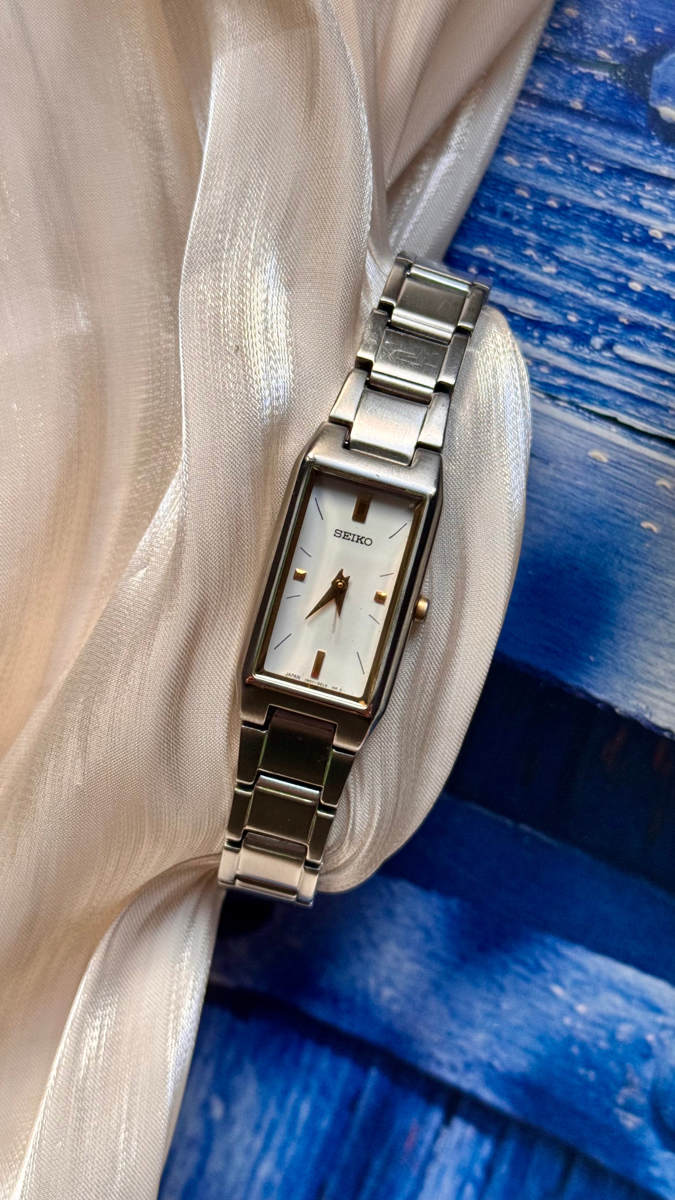 2004 Vintage Seiko Tank Watch – Relic Essentials