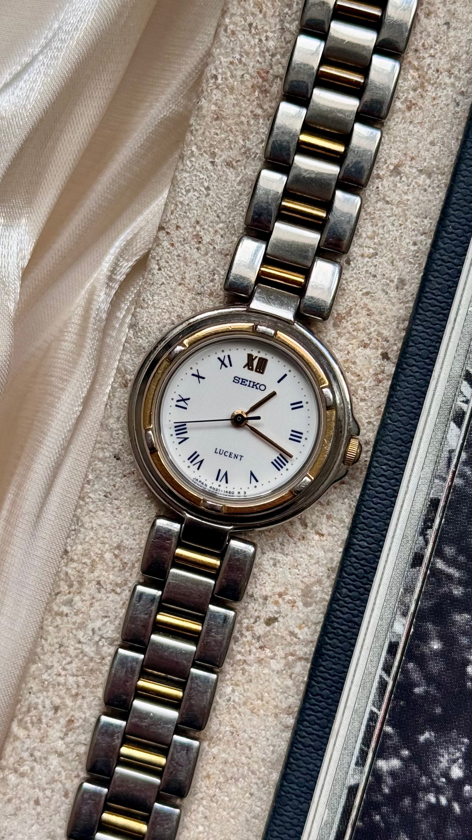 Seiko Lucent vintage watch 1998 – Relic Essentials